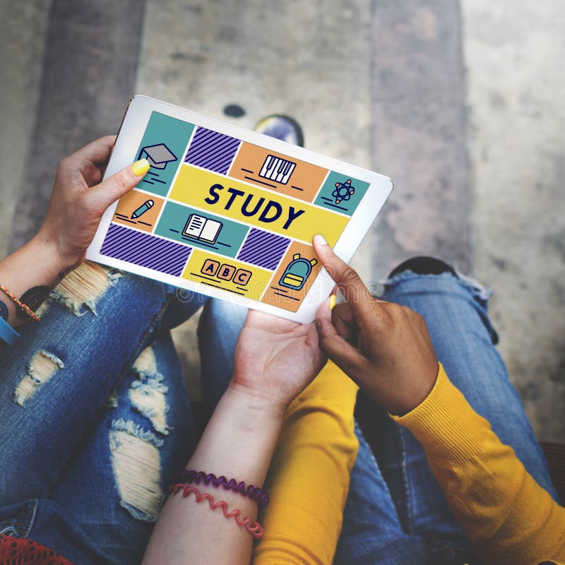 Study Education Schooling Class Knowledge Concept Stock Photo - Image ...