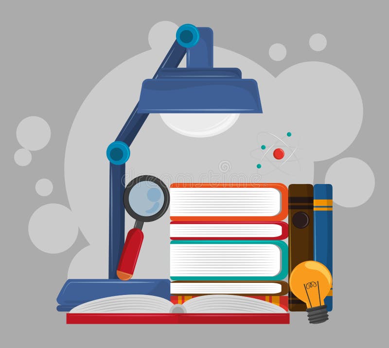 Study elements cartoon stock vector. Illustration of educational ...