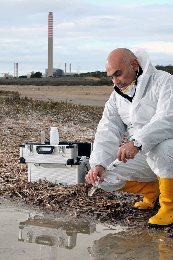 Study of Environmental Pollution Stock Photo - Image of study, river ...