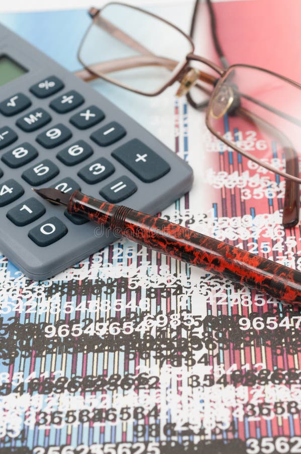 Study of Financial Opportunities Stock Image - Image of earnings ...