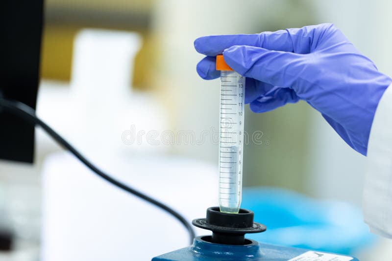Study of Fish Blood Composition. Stock Image - Image of micropipette ...