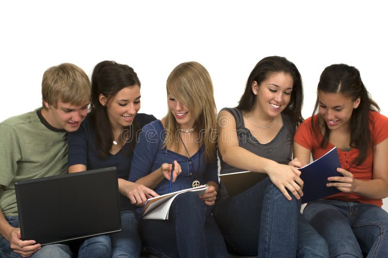 Study Group stock photo. Image of diversity, homework - 5984060