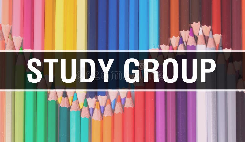 Study Group Concept Illustration on Back To School Banner with ...