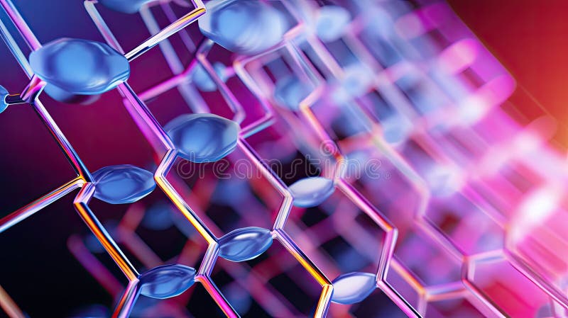 Study hexagon chemistry stock illustration. Illustration of chemistry ...