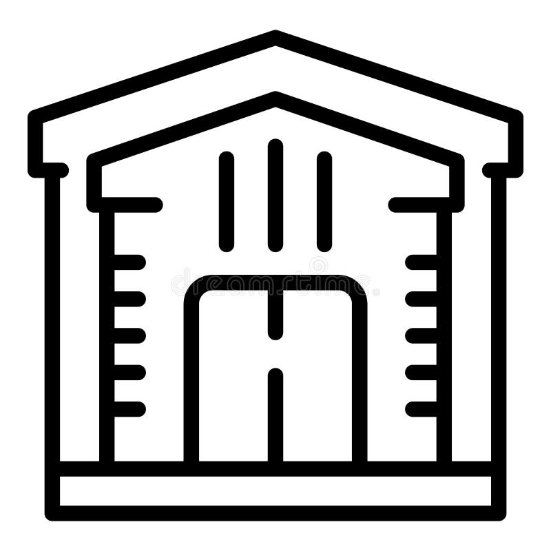 Study House Icon Outline Vector. Institute Club Stock Vector ...