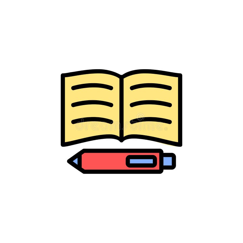 Study Icon. Online Learning and Course Icon. Perfect for Application ...