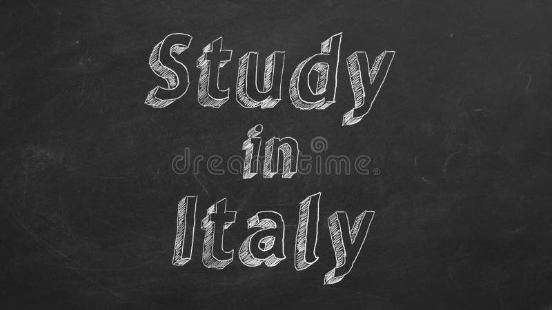 Italy. Chalk Drawn and Animated Illustration. Stock Footage - Video of ...