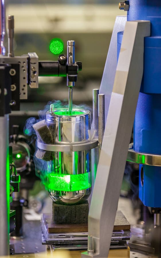 The Study of Lasers on the Test Bench Stock Photo - Image of smart ...