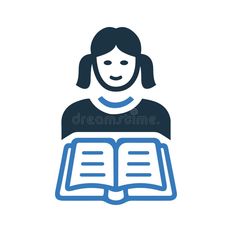 Study, Learning, Reading, Book Icon. Simple Vector Design Stock Vector ...