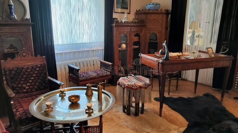 Study and Library in the Karl May House-museum Villa Shutterhand ...