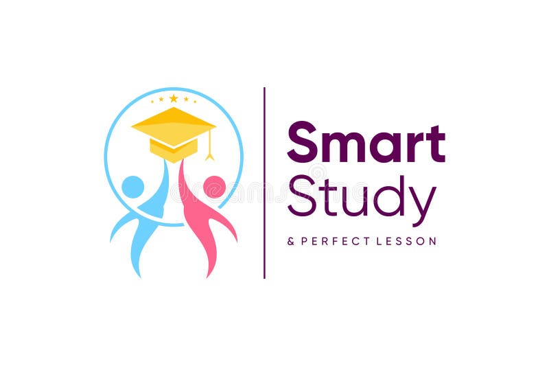 Study Logo Design Element Vector with Creative Modern Concept Stock ...
