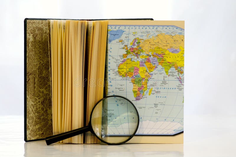 Study Of The Map Picture. Image: 7872842