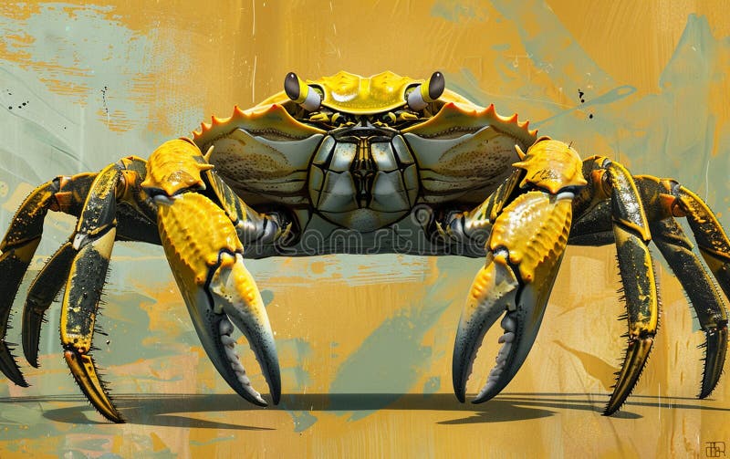 A Study in Marine Crustacean Diversity -Generative Ai Stock Photo ...