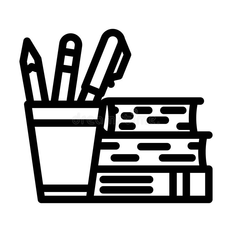 Study Materials Line Icon Stock Illustrations – 1,643 Study Materials ...