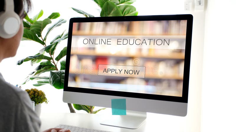 Hand Tying Laptop Computer with Password Login on Screen, Cyber Stock ...