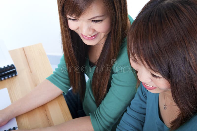 Study Partners stock photo. Image of class, desk, book - 18800634