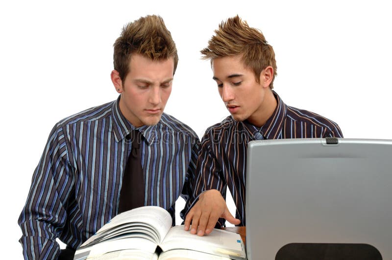 Study Partners stock photo. Image of male, adults, workers - 2071722