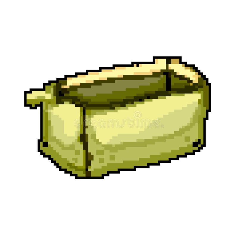 Study Pencil Case Game Pixel Art Vector Illustration Stock Vector ...