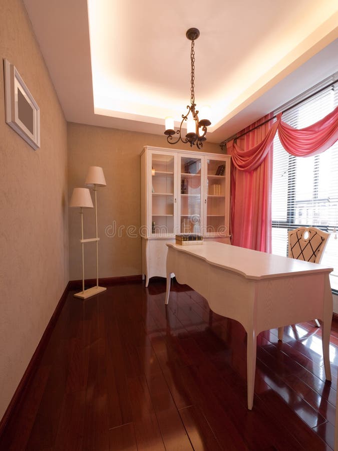 Study room stock image. Image of wall, home, room, wood - 12408045