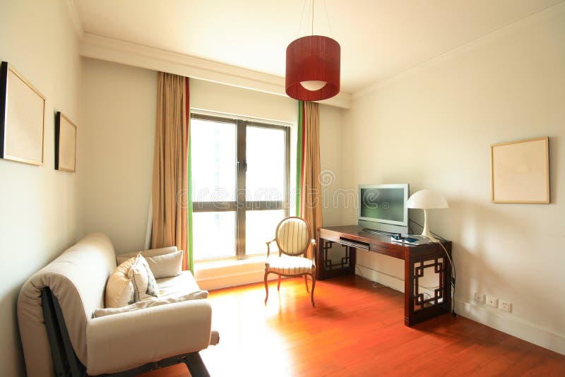 Study room stock photo. Image of lamp, luxury, cabinet - 15805614