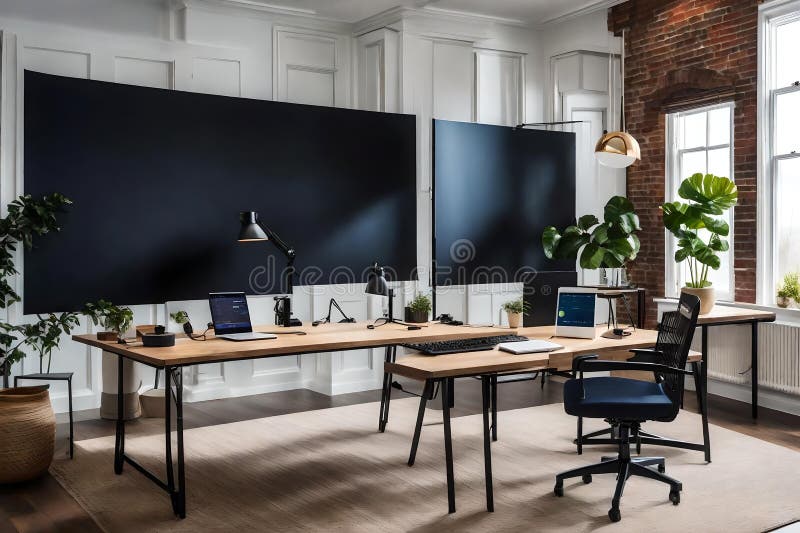 Study Room Books on Table Generated by Ai Tool Stock Illustration ...