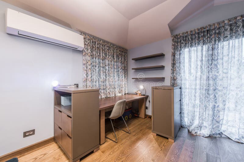 Study room interior stock photo. Image of bright, study - 61748952