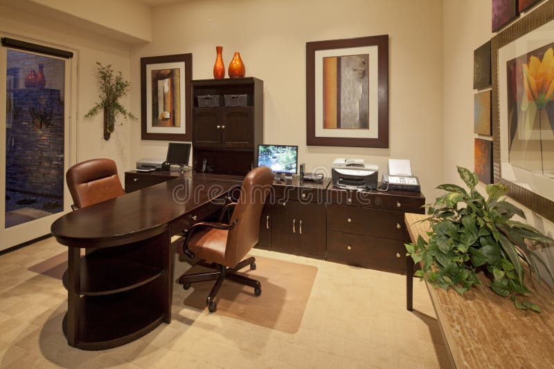 Study Room in Luxury Manor House Editorial Stock Image - Image of ...