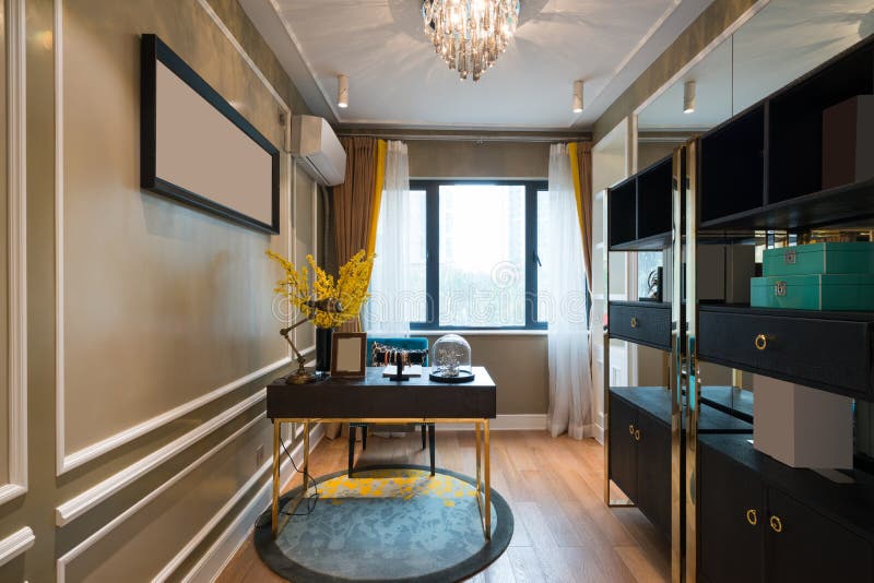 Nice study room stock photo. Image of pattern, carpet - 36136882