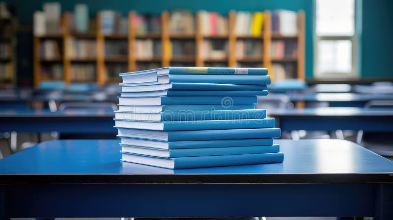 Study school blue stock illustration. Illustration of school - 361045126