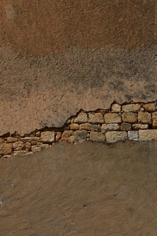 Study of Stone Wall, Texture Interest. Stock Image - Image of ...