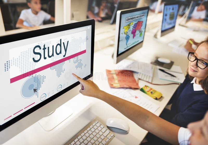 Study Student Studying Knowledge Learning Idea Concept Stock Image ...