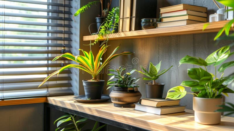 Study Supplies and Books on a Desk Creating an Intense Academic ...