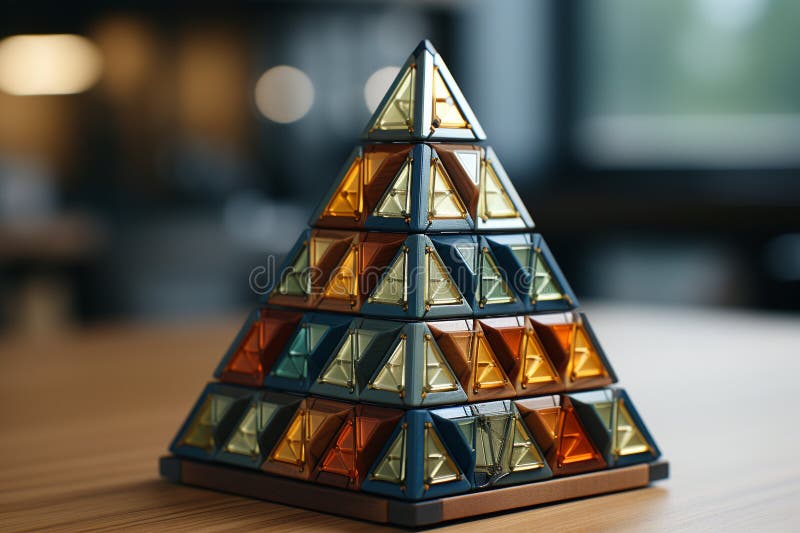 Rhythm and Repeating Patterns in Geometry Stock Illustration ...