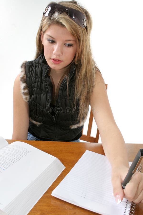 Study Time stock image. Image of student, studying, highschool - 1394903