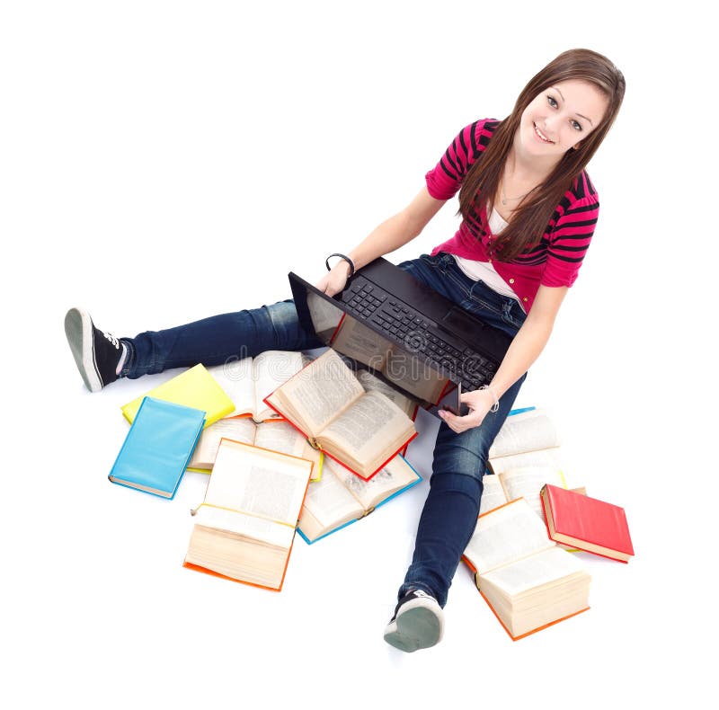 Study time stock image. Image of read, woman, learn, school - 22367291
