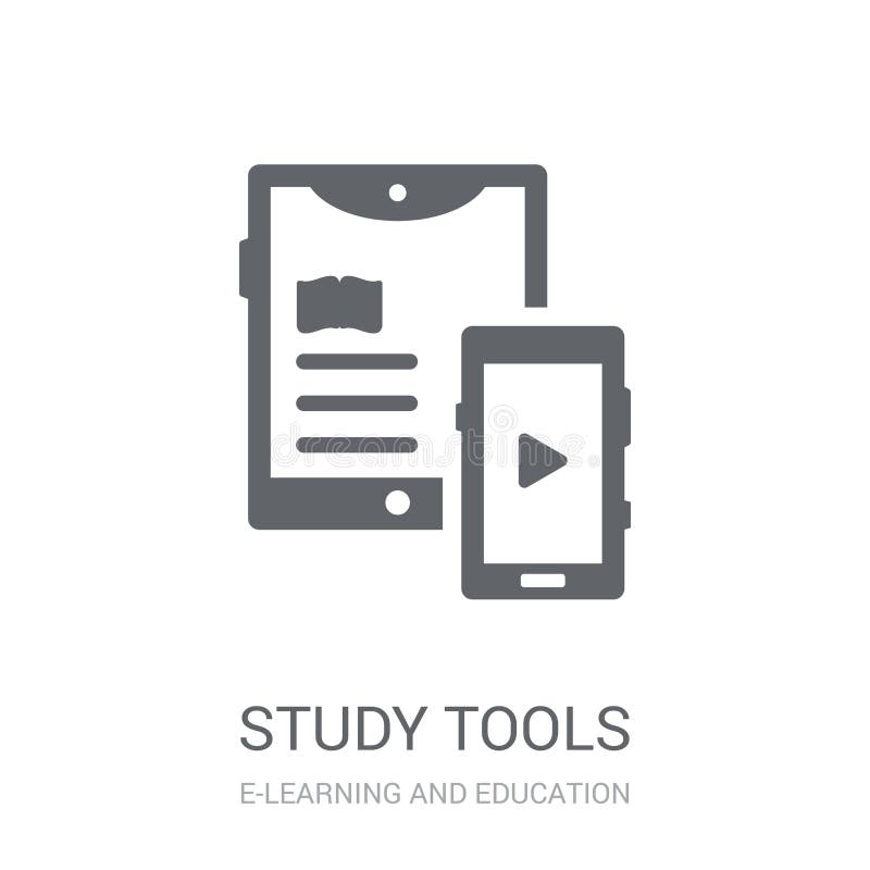 Study Tools Icon. Trendy Study Tools Logo Concept on White Background ...
