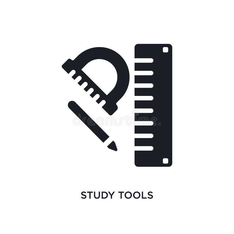 Study Tools Outline Icon. Isolated Line Vector Illustration From E ...