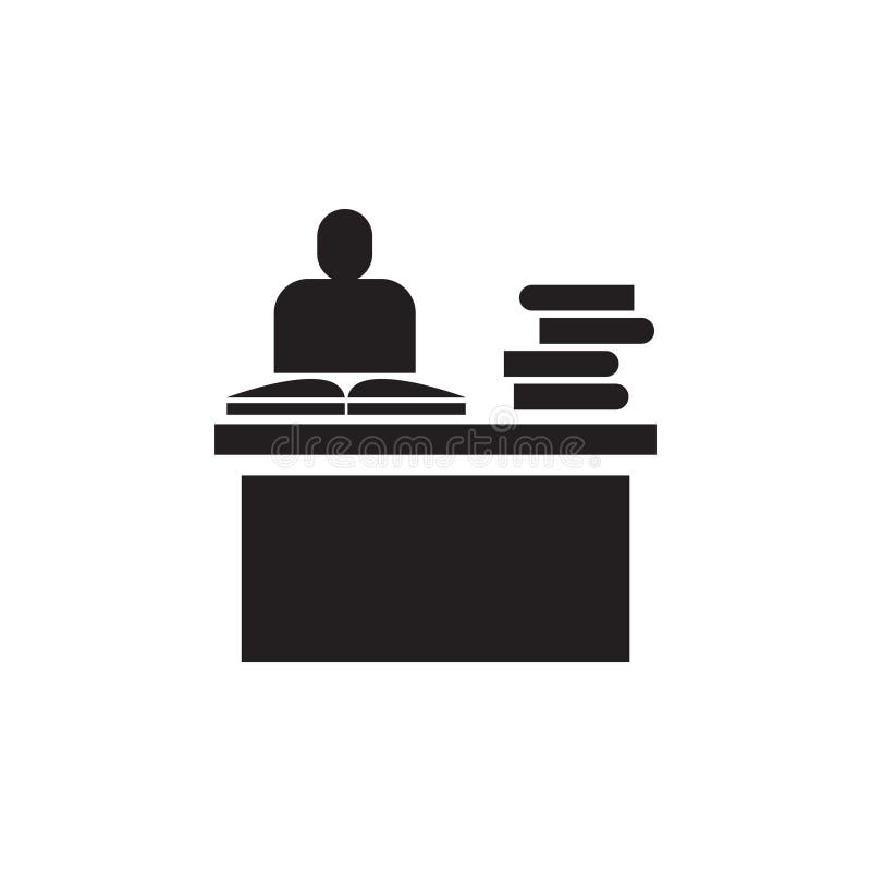 Study Vector Icon Design Template Stock Vector - Illustration of learn ...