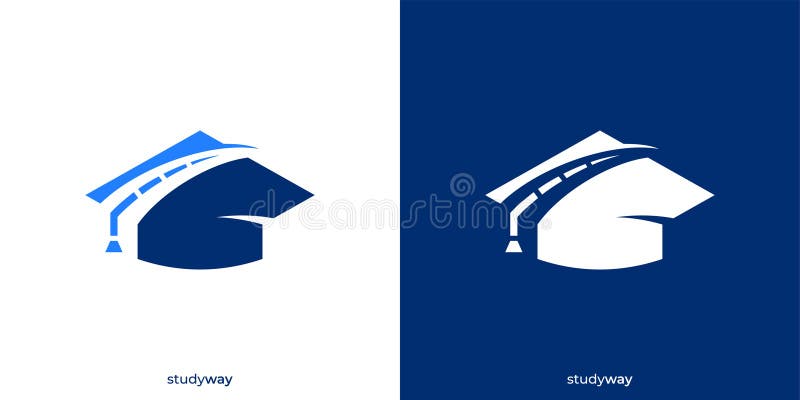 Study Way Logo Design Template. Stock Vector - Illustration of solution ...