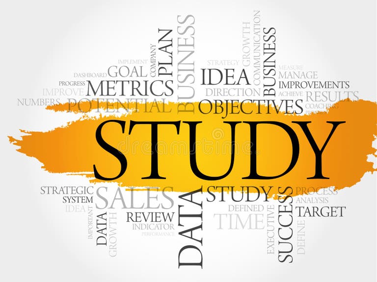 Study word cloud stock illustration. Illustration of internet - 200989808