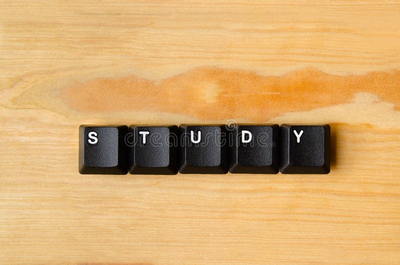 Study word stock image. Image of study, buttons, text - 98428695