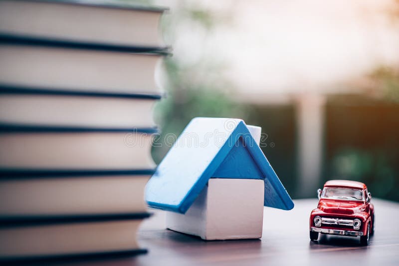 Studying Books and Learning Materials. Stock Image - Image of college ...