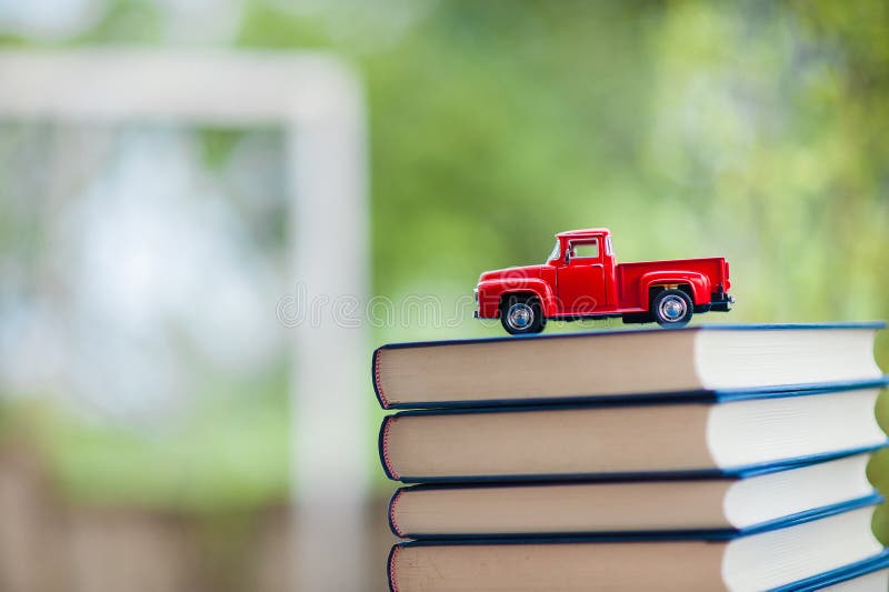 Studying Books and Learning Materials. Stock Photo - Image of desk ...