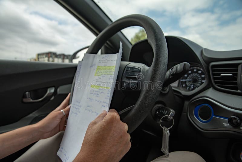Car Queue in the Bad Traffic Road Stock Image - Image of lane, street ...