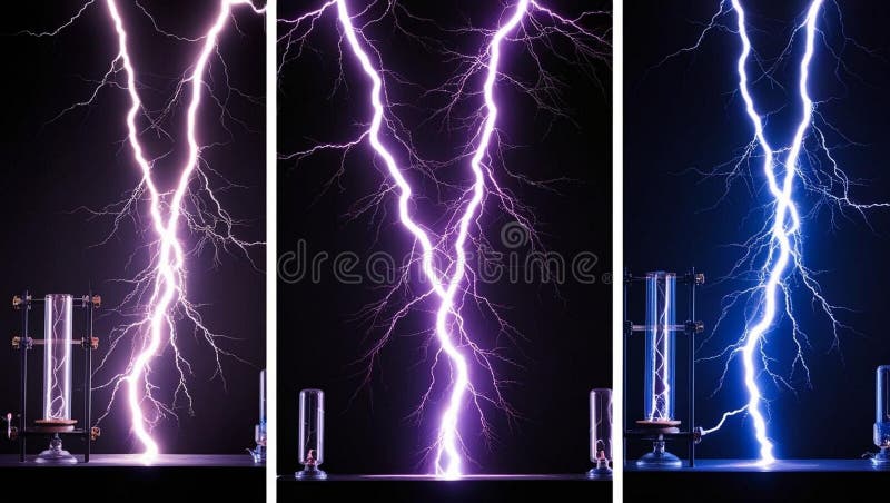 Studying Electrical Discharges: Lightning in the Laboratory Stock ...