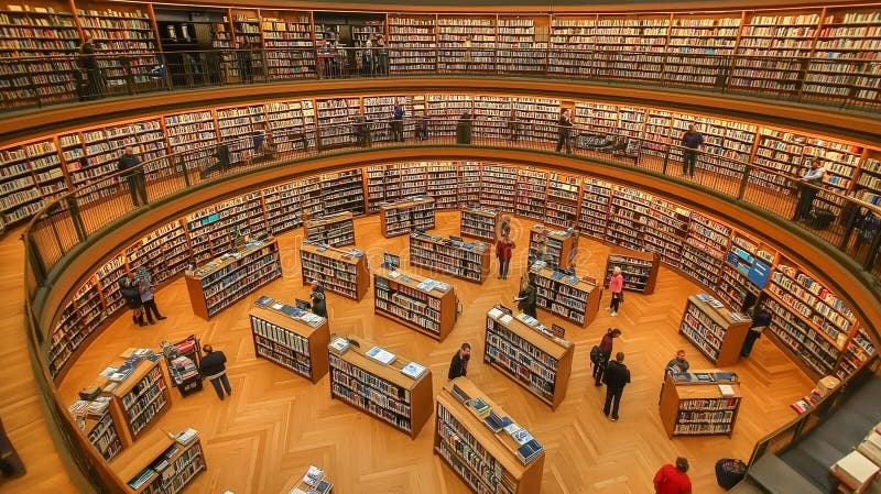 Studying and Exploring Knowledge in a Beautifully Designed Library ...
