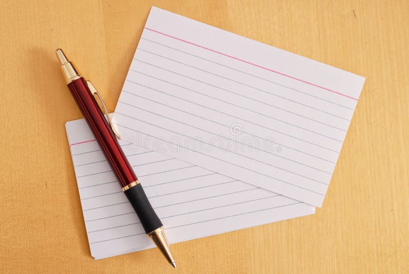 Studying with Flash Cards stock photo. Image of school - 23225222