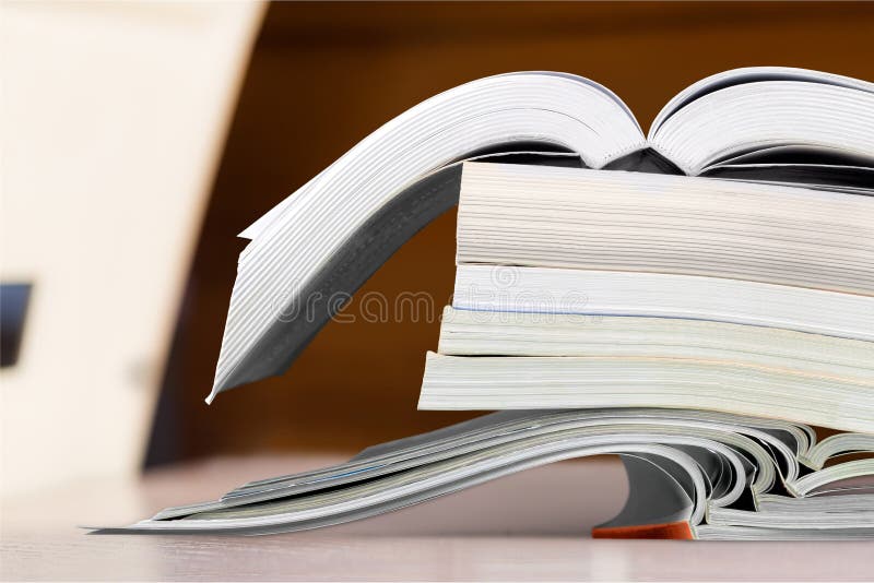 Studying Magazine stock photo. Image of student, backgrounds - 59855792