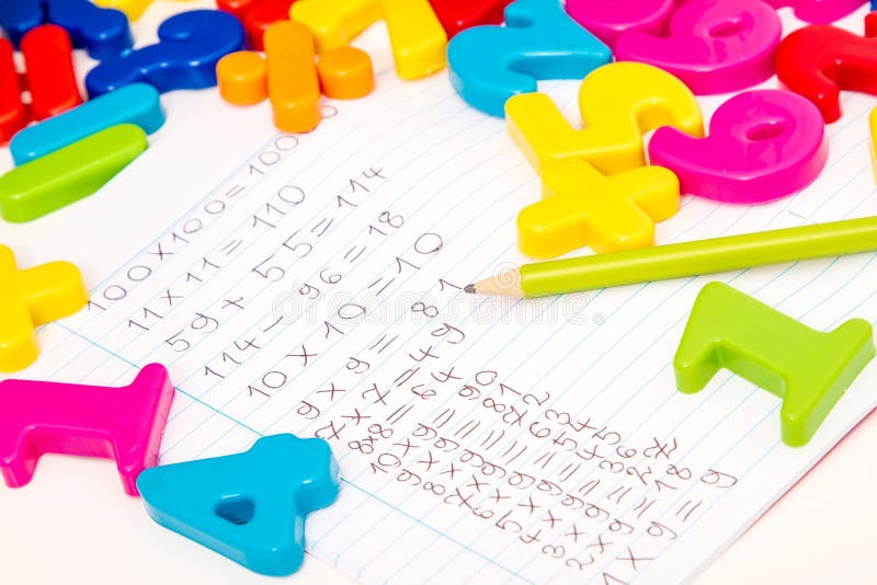 Studying stock image. Image of mathematics, homework - 53543995