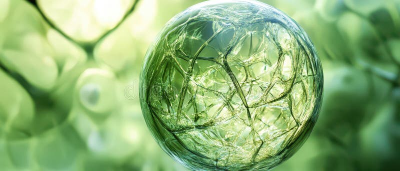 Studying Microscopic Algaes Structure Stock Image - Image of ...